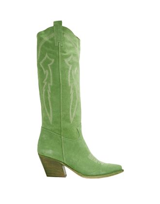 8 by YOOX SPLIT LEATHER WESTERN BOOT