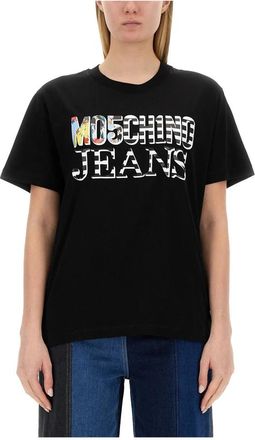 Moschino T-Shirt - - Tops - Damen - Schwarzk - M