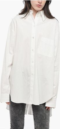 Quira Cotton Popline Shirt with Breast Pocket size 42