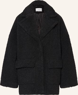 Y.A.S. Teddyfell-Jacke schwarz