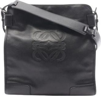 Loewe Sac bandouli&egrave;re en cuir Pre-owned - Femme - Pre-owned - Noir - Taille: ONE Size