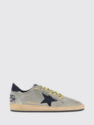 Golden Goose Baskets Ball Star en cuir &agrave; bout perfor&eacute; et effet us&eacute;