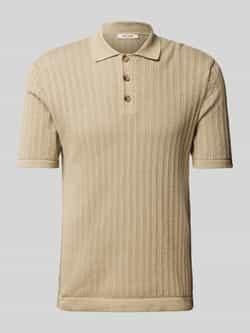 Only & Sons Regular Fit Poloshirt mit Lochstickerei Modell MOON