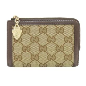 Gucci Pre-owned Canvas Portemonnaie - - Pre-owned - Damen - Braun - ONE SIZE