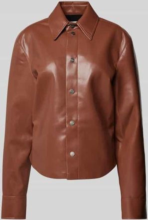 Nanushka Jacke in Leder-Optik