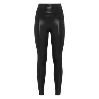 Plein Sport Femme, Pantalons, Noir, Taille: 44 FR Sport Leggings Scratch