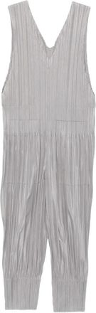 Pleats Please Issey Miyake Jumpsuit mit Falten - Grau