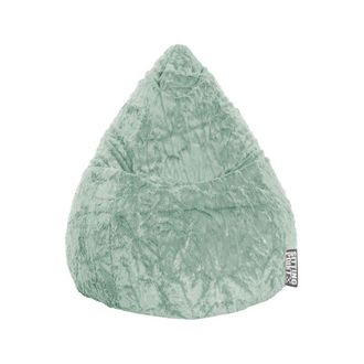 Sitting Point Pouf Fluffy xl Sauge