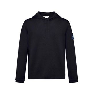 Premiata Wollpullover mit Kapuze - - Sweatshirts & Hoodies - Herren - Blau - M