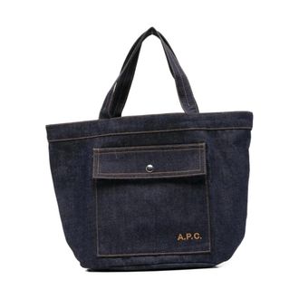 A.P.C. A.p.c. - Sac fourre-tout Jade - Femme - Sacs - Bleu - Taille: ONE Size
