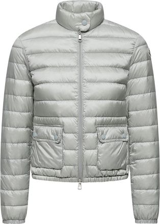 Moncler Moncler Lans Short Down Jacket, Women, Gray, Size: 1
