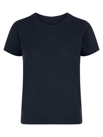 Peter Hahn Rundhals-Pullover Peter Hahn blau