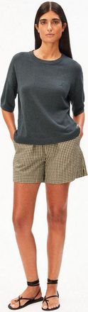 Armedangels T-Shirt LINO BLEND Strickshirt aus Leinen-Mix Relaxed Fit