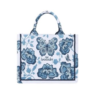 Braccialini Femme, Sacs, Multicolore, Taille: ONE Size Queen Handbag Butterfly