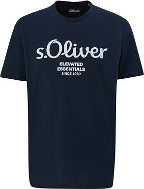 s.Oliver 2139909 T-Shirt, Bleu 59D1, 3XL Homme