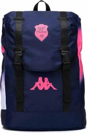 Kappa Sac à dos Arecko Stade Français Paris Officiel Rugby Bleu/Rose Unisexe
