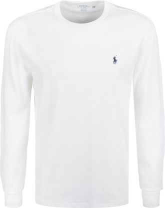 Polo Ralph Lauren Herren Longsleeve weiß Classic Fit