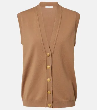 Blaz&eacute; Milano Blaz&eacute; Milano Gilet Highland en laine et cachemire