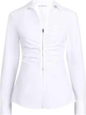 Alexander Wang Chemise cintr&eacute;e zipp&eacute;e &agrave; fronces
