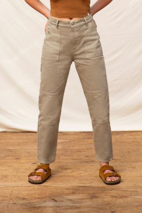 Matona Damen vegan Hose Utility Wild Sage Gr&uuml;n