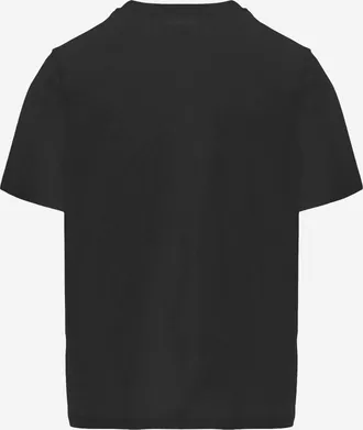 Homme Logo-Print Cotton T-Shirt - Black