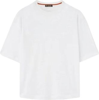 Loro Piana Gargano T-Shirt - - Tops - Damen - Wei&szlig; - S