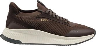 HUGO BOSS Homme, Chaussures, Brun, Taille: 41 EU Ttnm Evo_Slon_Knrsd