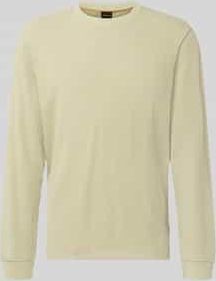 Boss Orange by Hugo Boss Regular Fit Langarmshirt aus Baumwoll-Mix Modell We_Tempest