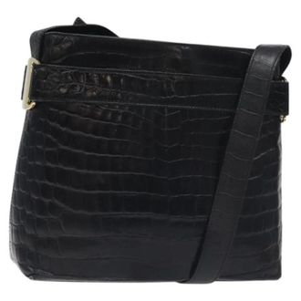 Ferragamo Sac bandouli&egrave;re Pre-owned - Femme - Pre-owned - Noir - Taille: ONE Size
