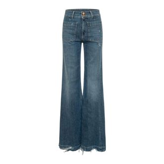 Seafarer Femme, Jeans, Bleu, Taille: W29 Jane Wide Leg Jeans