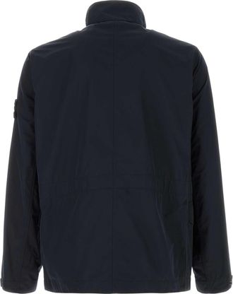 Stone Island Navyblue Exterior: Polyester Giubbini Jacket