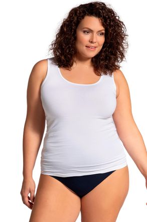 Ulla Popken Damen Unterhemden, Schneewittchen, 46-48 EU