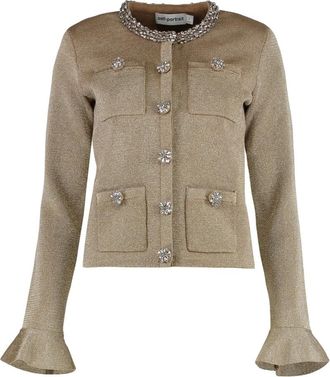 Self Portrait Damen, Strickwaren, Gelb, MGr&ouml;&szlig;e