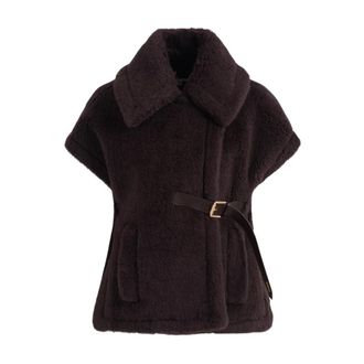 Max Mara Cape Newabavo - Femme - Vestes - Brun - Taille: 38 FR