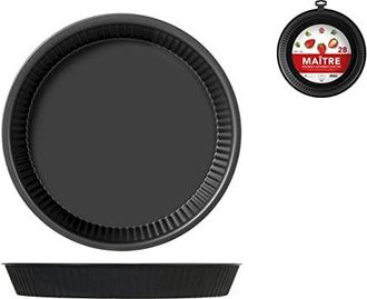 hOme Home Maitre Quicheform, antihaftbeschichtet, 28 cm, anthrazit