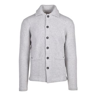 KANGRA Homme, Pulls, Gris, Taille: L Giubbino colletto