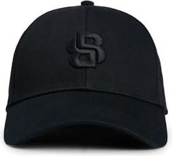 HUGO BOSS BOSS Hommes Zed-B-Icon Casquette en Twill de Coton avec Monogramme Double B brodé