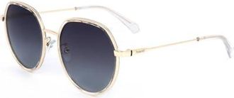 Polaroid Pld 4160/g/s/x J5G/WJ GOLD Sunglasses Unisex Steel, Standard, 55