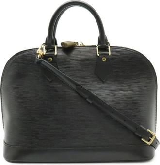 Louis Vuitton Pre-owned Alma Epi 2way Bag - Femme - Pre-owned - Noir - Taille: ONE Size