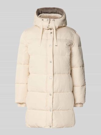 White Label Steppmantel mit abnehmbarer Kapuze