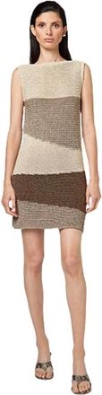 Alpha Studio Femme, Robes, Multicolore, Taille: 40 FR Mini Robe en Cady