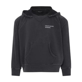 Enfants Riches Deprimes Homme, Sweatshirts et sweats &agrave; capuche, Noir, Taille: L Logo Raglan Afterhood