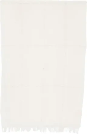 D'Aniello Check Fringed Scarf