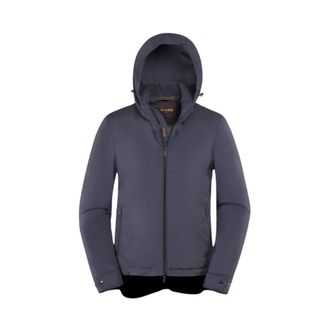 Moorer Homme, Vestes, Bleu, Taille: 2XL Aqua Line Anorak