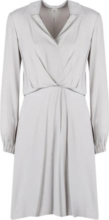 Patrizia Pepe Wickel-Hem Kurz Kleid - - Dresses - Damen - Wei&szlig; - S