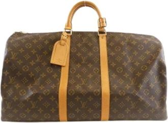 Louis Vuitton unisex, Pre-owned, Brun, Taille: ONE Size Sac Week-end en Toile Pre-owned