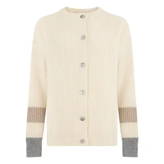 Moorer Gilet Alexis - Femme - Pulls - Beige - Taille: 38 FR