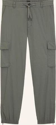 HUGO BOSS Casual Hose Sracky_5_Cargo Relaxed Fit grau