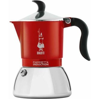 Bialetti La Fiammetta Kaffeemaschine rot 4 Tassen