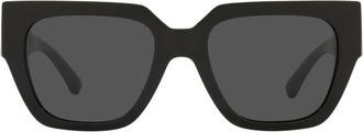 Versace Femme, Accessoires, Noir, Taille: 53 MM VE 4409 Lunettes de soleil